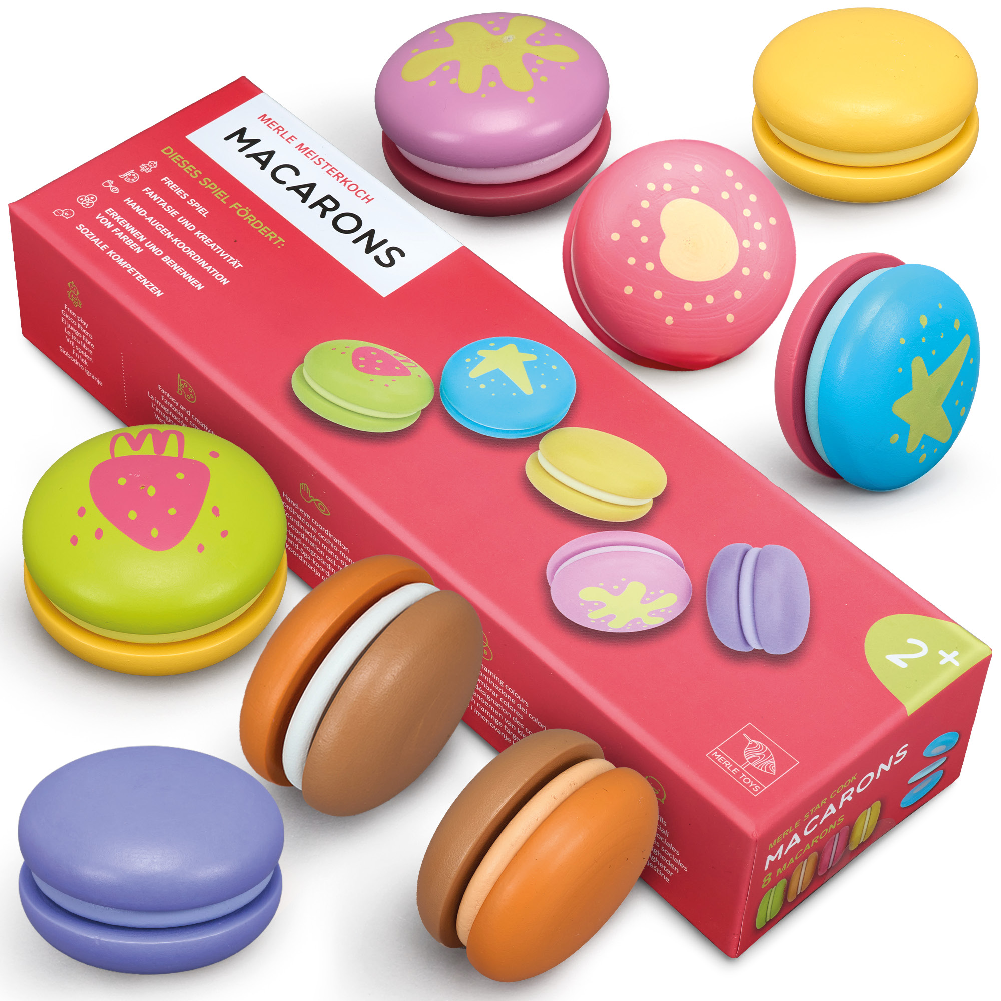 Macarons: Perfect accessory for the toy store | MERLE TOYS®